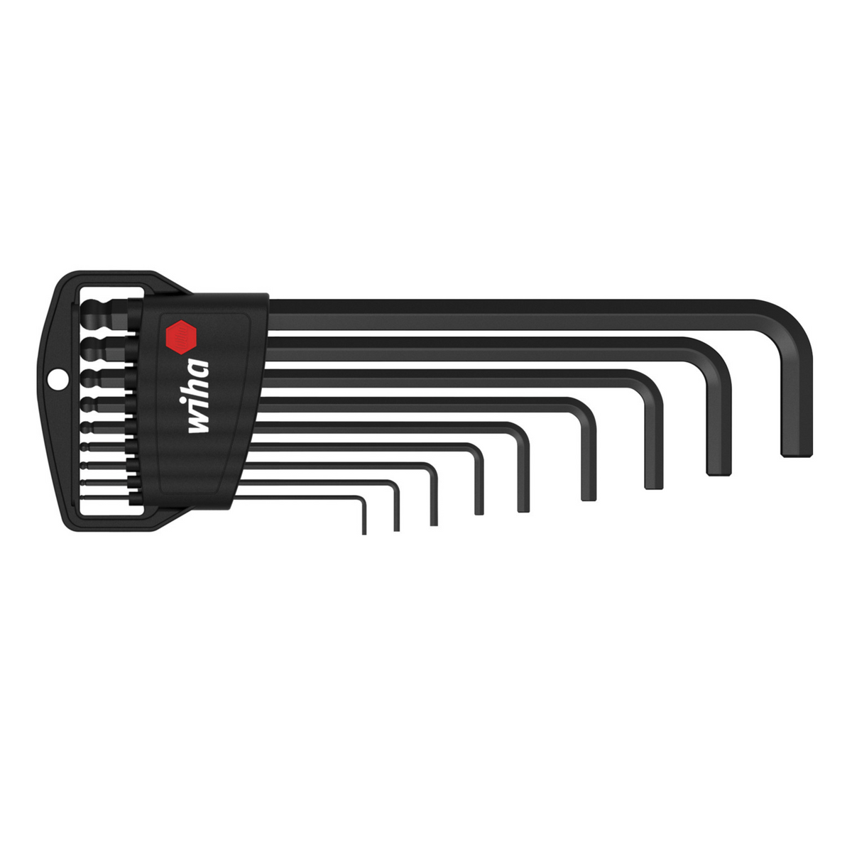 Hexagonal Ball End L-key set in Classic holder 03992 – Wiha Direct